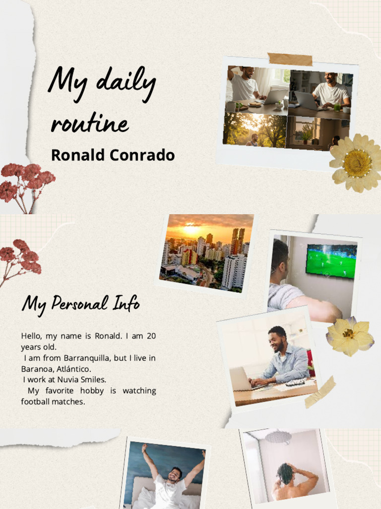 My Daily Routine | PDF