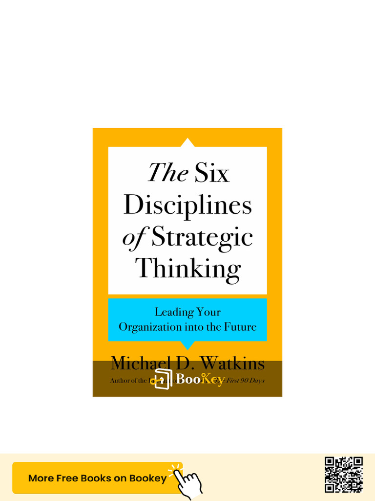 The Six Disciplines of Strategic Thinking PDF | PDF | System | Strategic Thinking