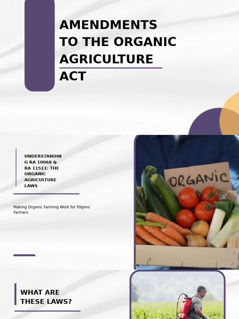 Organic Agriculture | PDF | Organic Farming | Agriculture