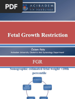 Guidelines for SGA and FGR Management | PDF | Fetus | Prenatal Development