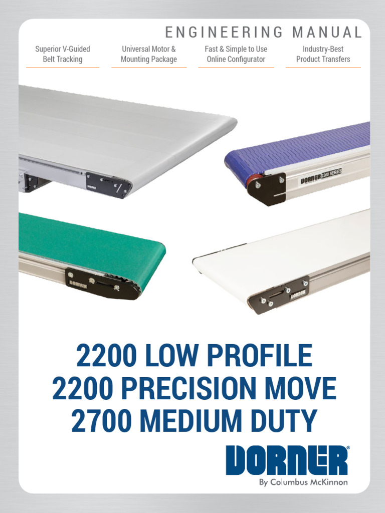 Dorner 2200/2700 Conveyor Configurator | PDF | Belt (Mechanical ...