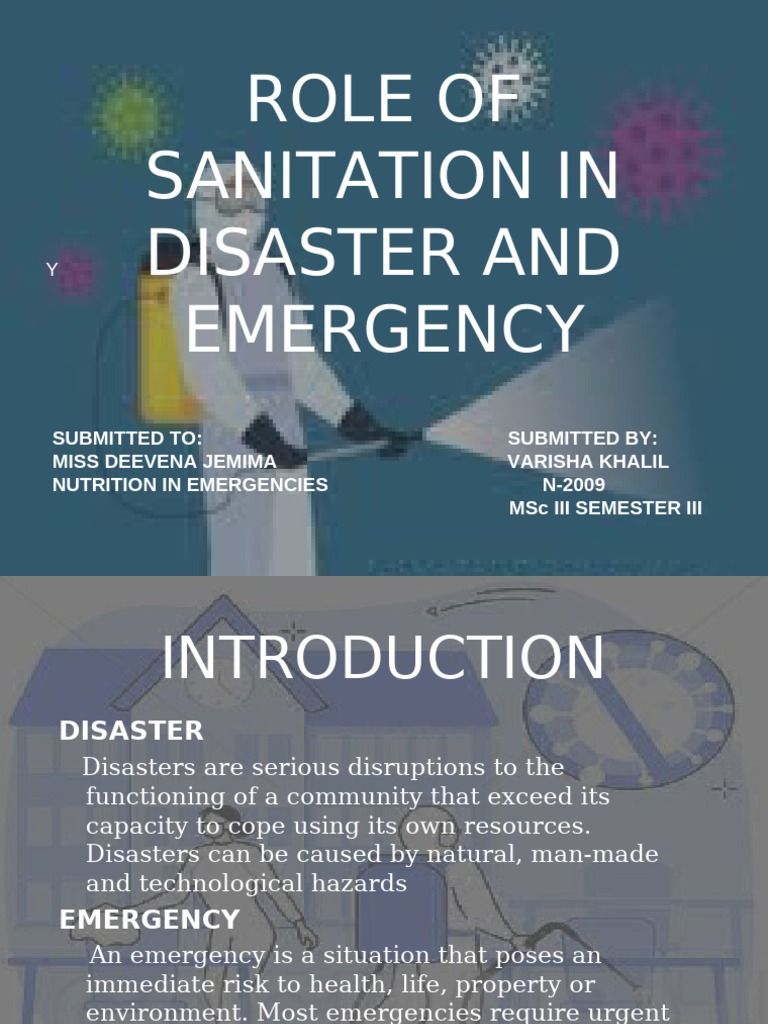 Sanitation's Role in Emergency Nutrition | PDF | Sanitation | Wash