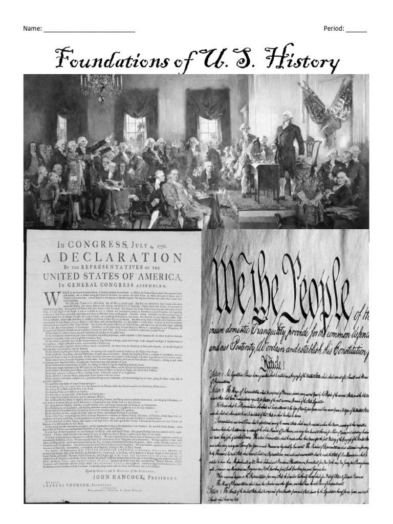 Foundations of US History | PDF | Citizenship | Citizenship Of The ...