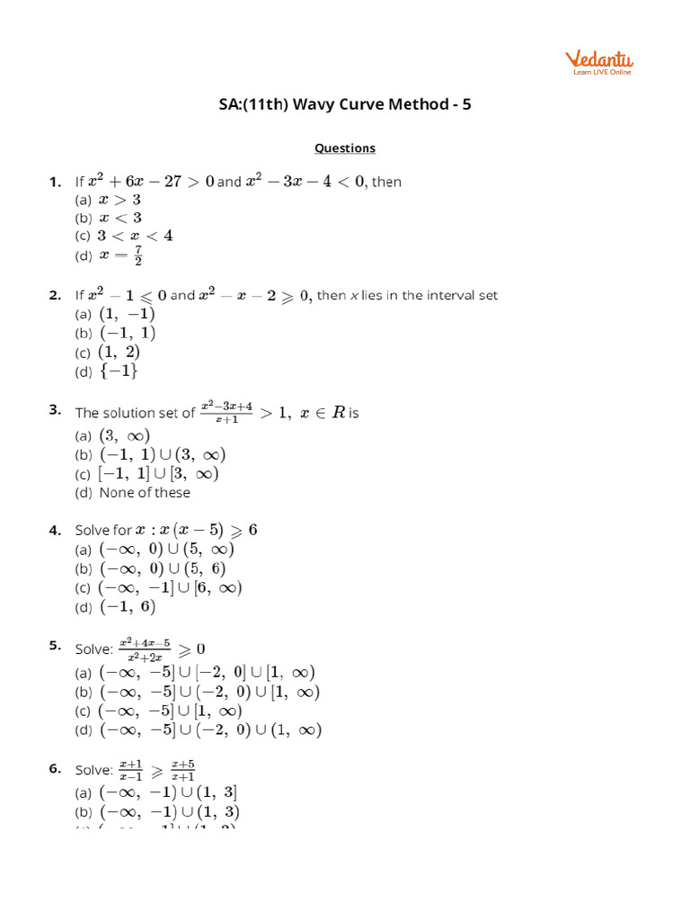 SA - (11th) Wavy Curve Method - 5 | PDF
