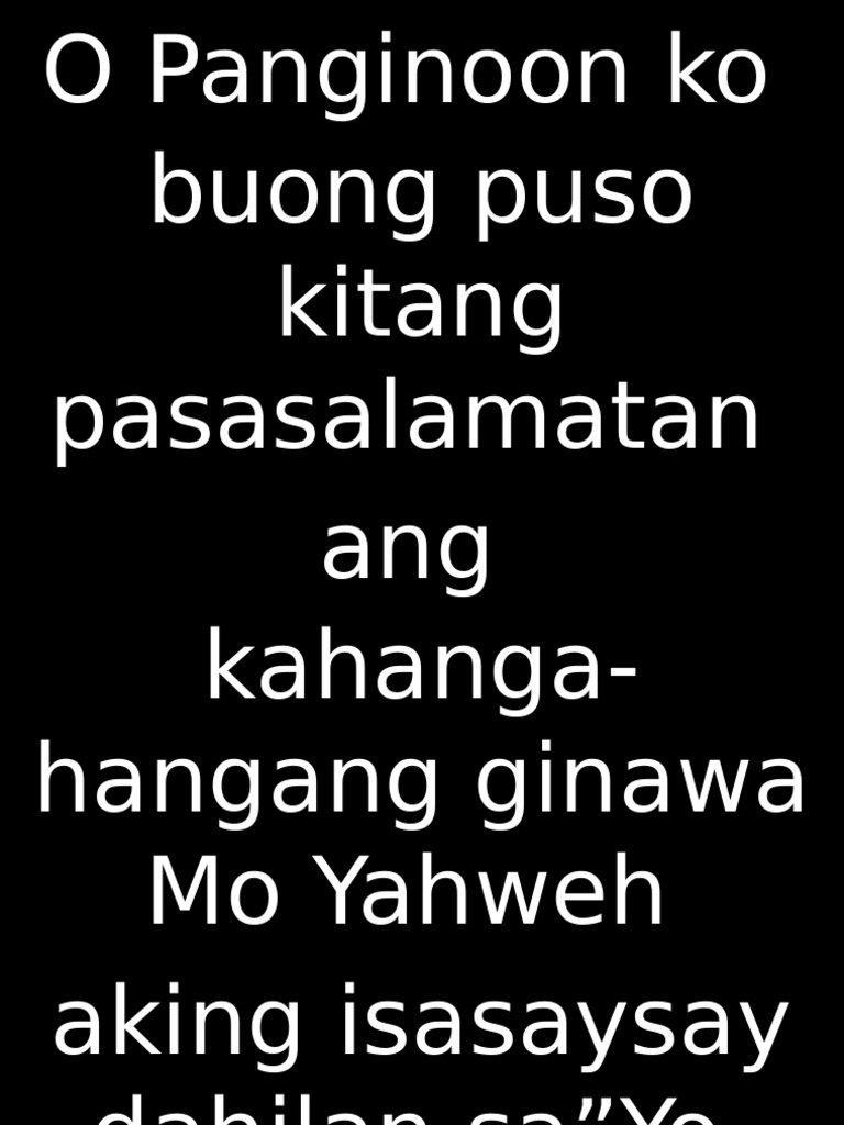 Papuri at Pasasalamat | PDF