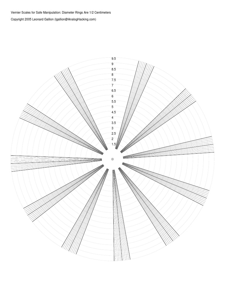 Vernier Scale Test | PDF