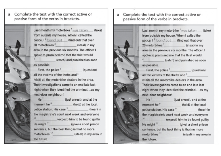 Homework - Passive or Active Voice | PDF