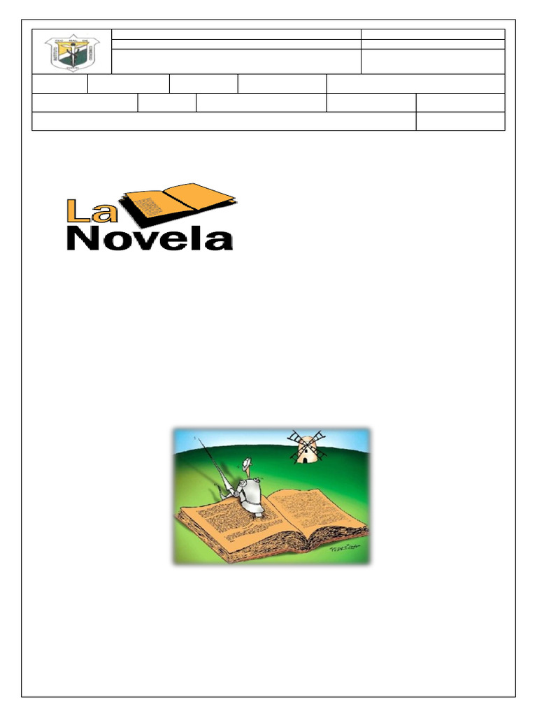 Elementos y Estructura de la Novela | PDF | Novelas | Narración