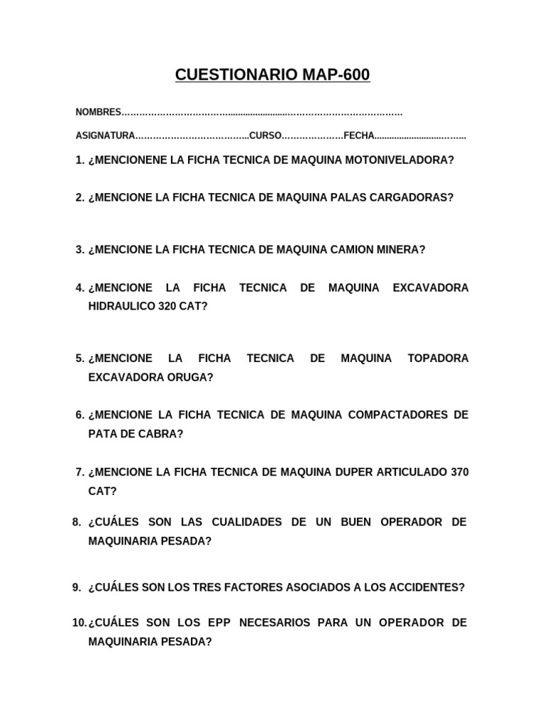 2025 CUES MAP 6to Semestre | PDF