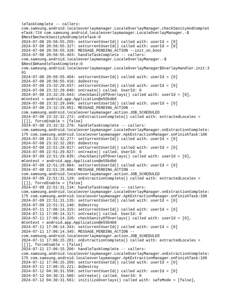 Lom Log | PDF | Android (Robot) | Mobile Linux