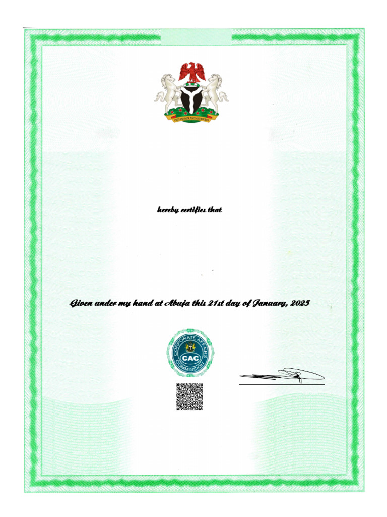 CAC Certificate | PDF