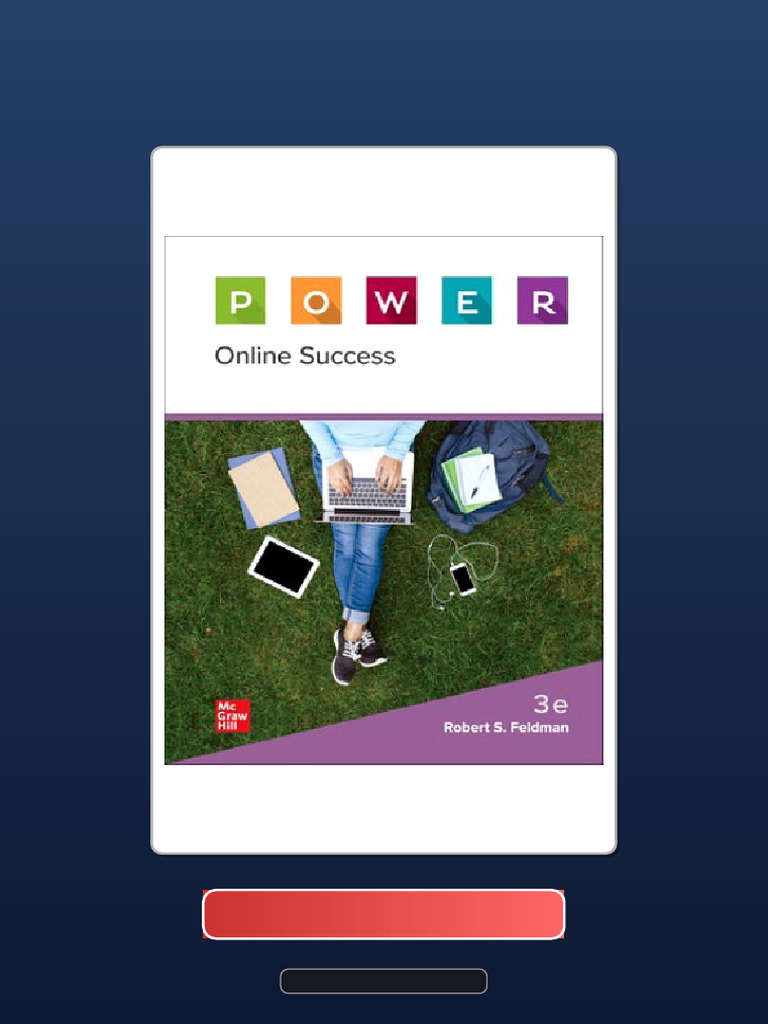 Immediate Access POWER Learning Online Success 3rd Edition Feldman Verified PDF Download | PDF ...