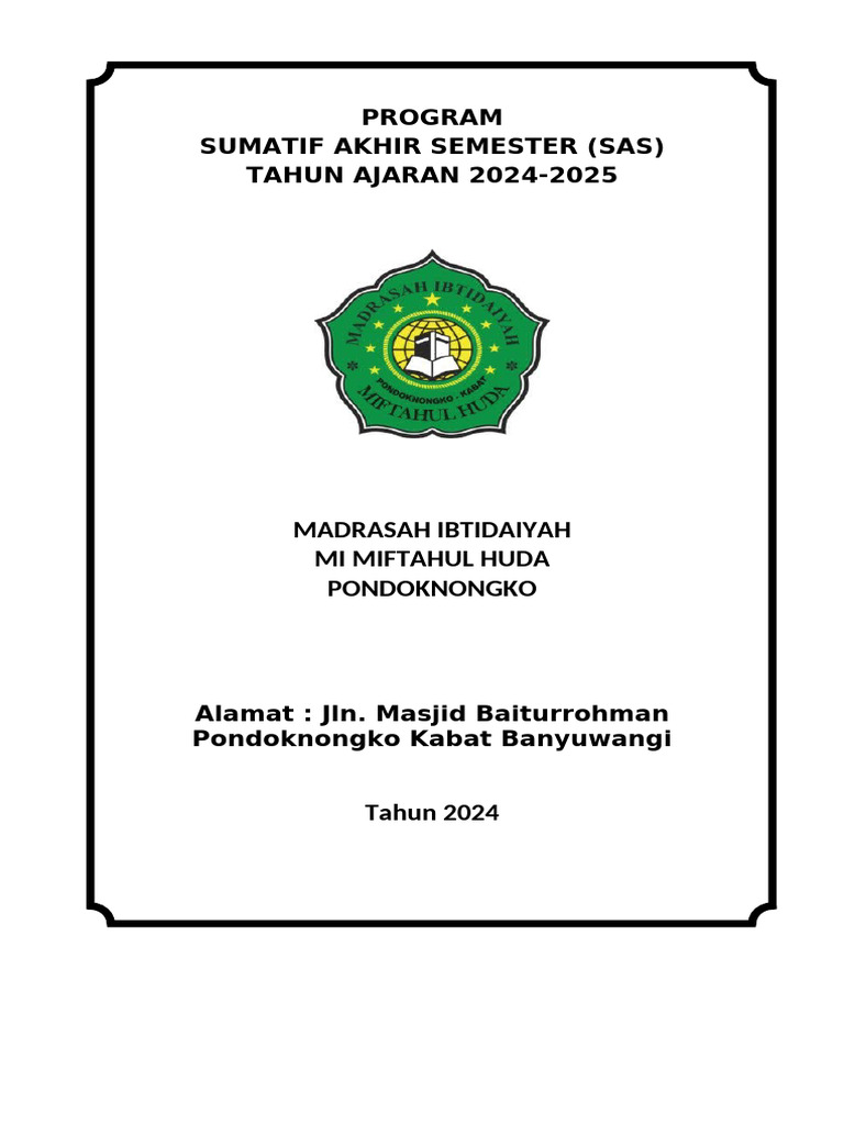 Adm Sas Ganjil 2024 | PDF