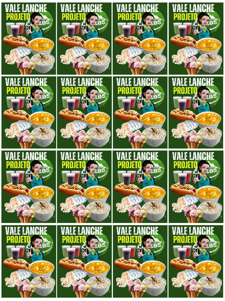 Vale Lanche Calebe 2025 | PDF