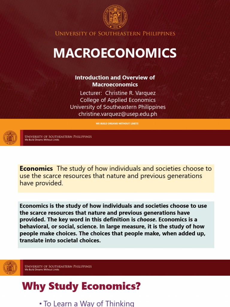 Understanding Macroeconomics Basics | PDF | Macroeconomics | Inflation