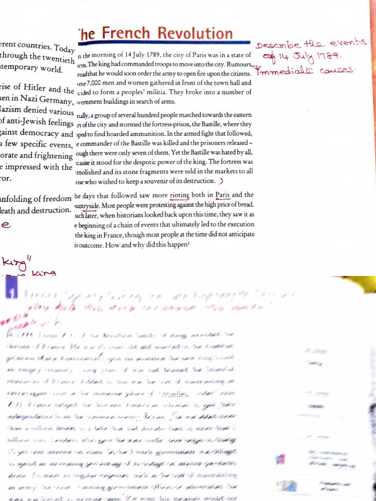 The French Revolution | PDF | Reign Of Terror | French Revolution