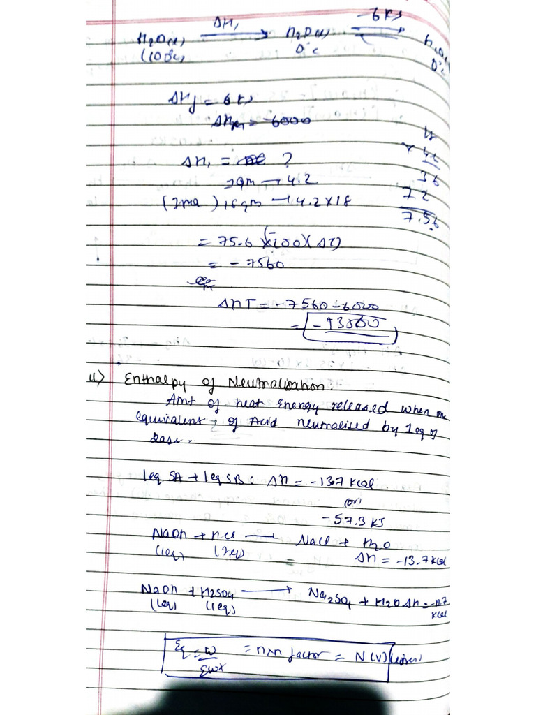 Thermo Dynamics Notes1 | PDF