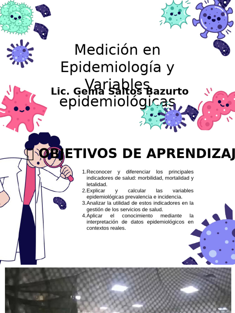 20-05-2025 y 22-05-2025 Medición y Variables Epidemiológicas | PDF ...
