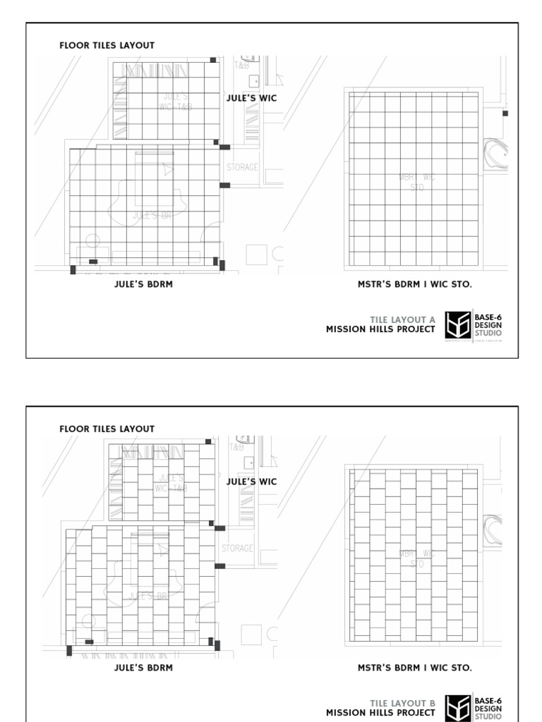 Mission Tile Layout Options | PDF