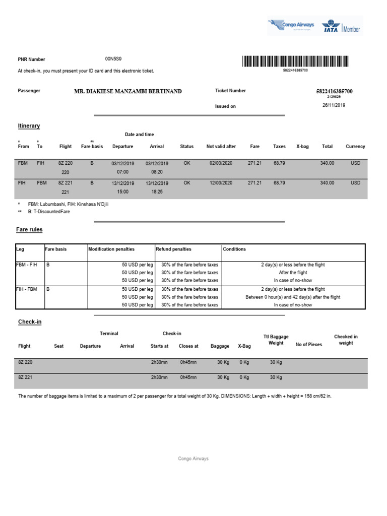 E-Ticket 00n5s9-Diakiesemanzambi FBM | PDF