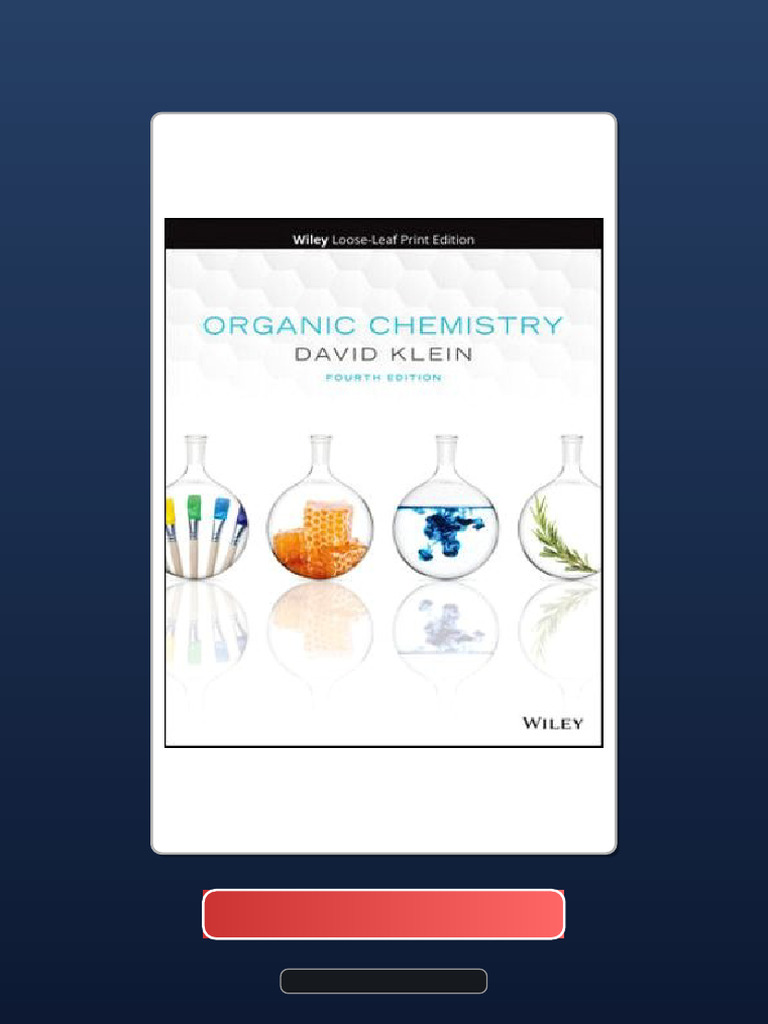 Immediate Access Organic Chemistry 4th Edition Klein Verified PDF ...