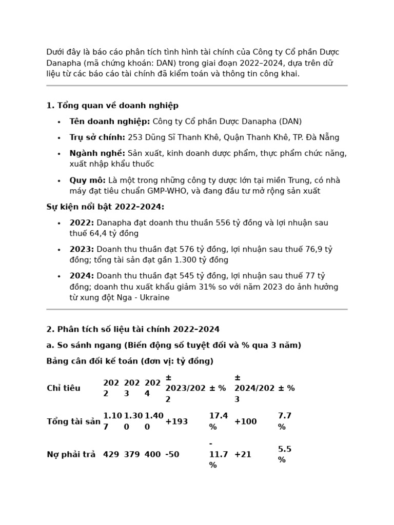 Danapha NMKD C6 | PDF