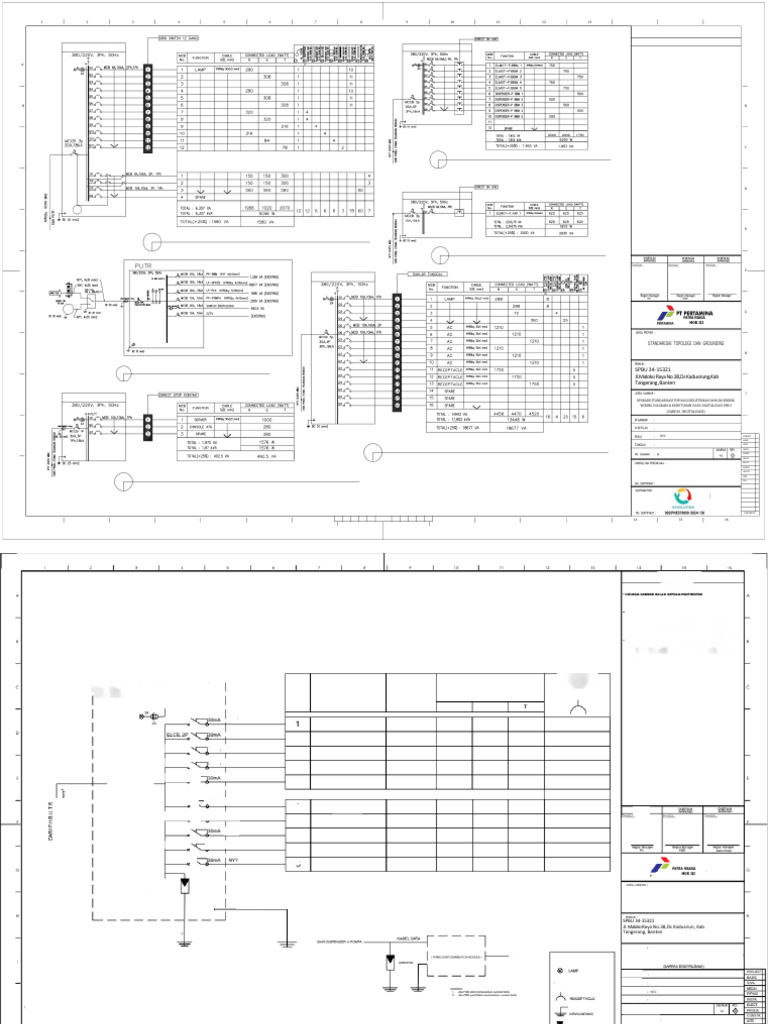 Permohonan Upgrade Topoligi Kelistrikan SPBU 34-15321 | PDF