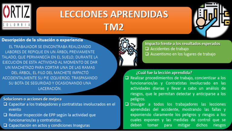 Lecciones Aprendidas TM2 | PDF