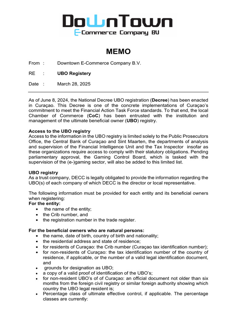 DECC - MEMO UBO Register (61) (4) (39) (87) 3 | PDF | Common Law ...