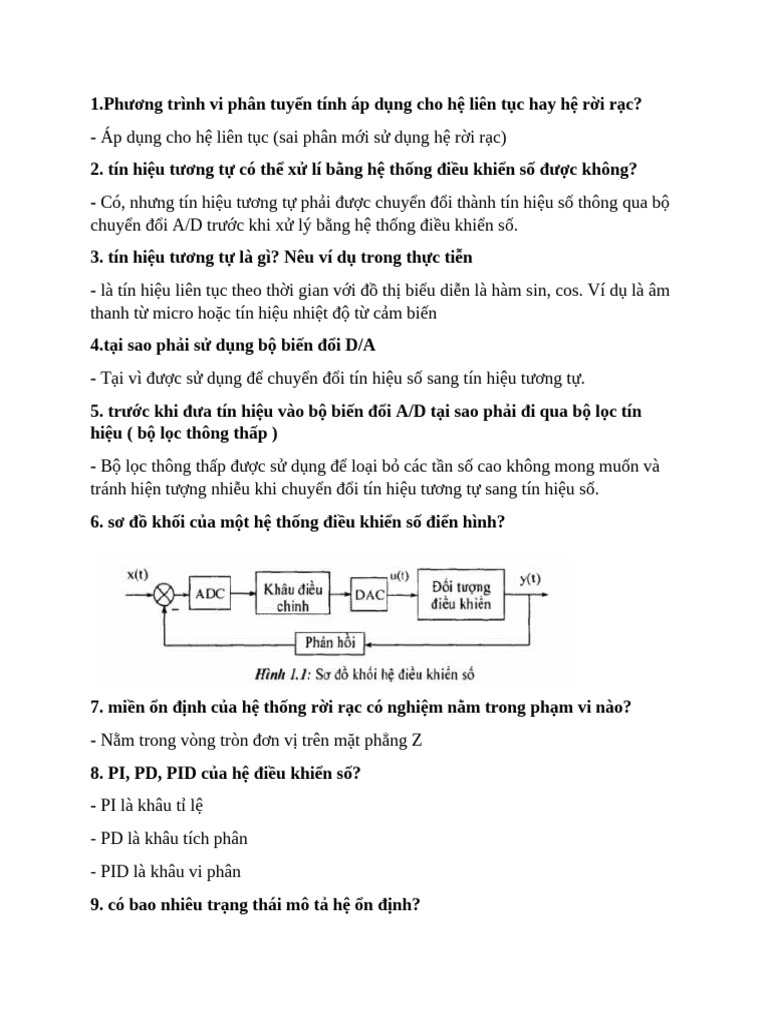 TLN Điều Khiển Số | PDF