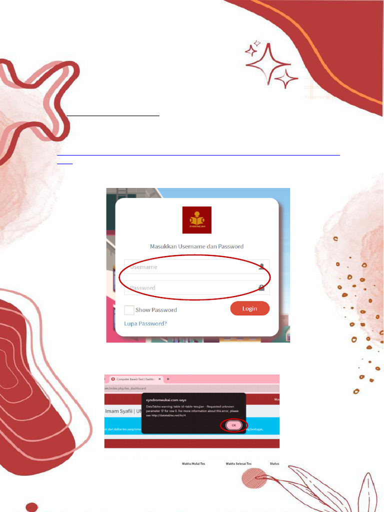 Petunjuk Pelaksanaan Free To Syndrome Ukai Apr | PDF