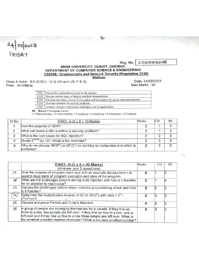 CNS AssessPapers 23S6 | PDF