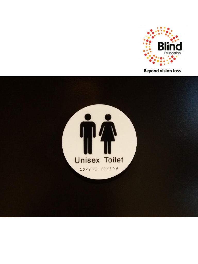 Accessible Signage Guidelines - Braille, Tactile and Clear Print - New ...