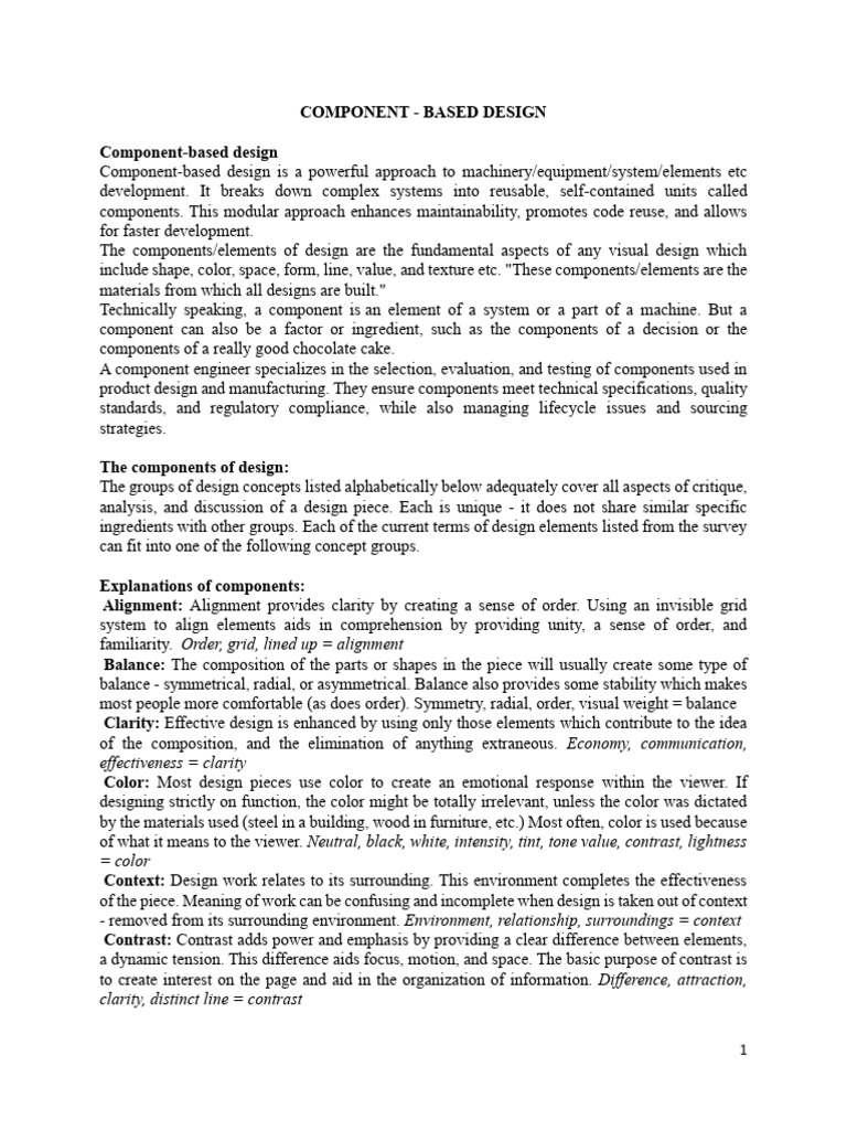 A Final Component Based Design Pdf Shape Composition Visual