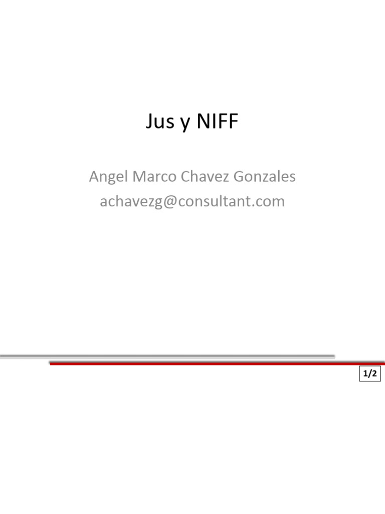 03 - Jus y Niff 3 | PDF | Contabilidad | normas internacionales de ...