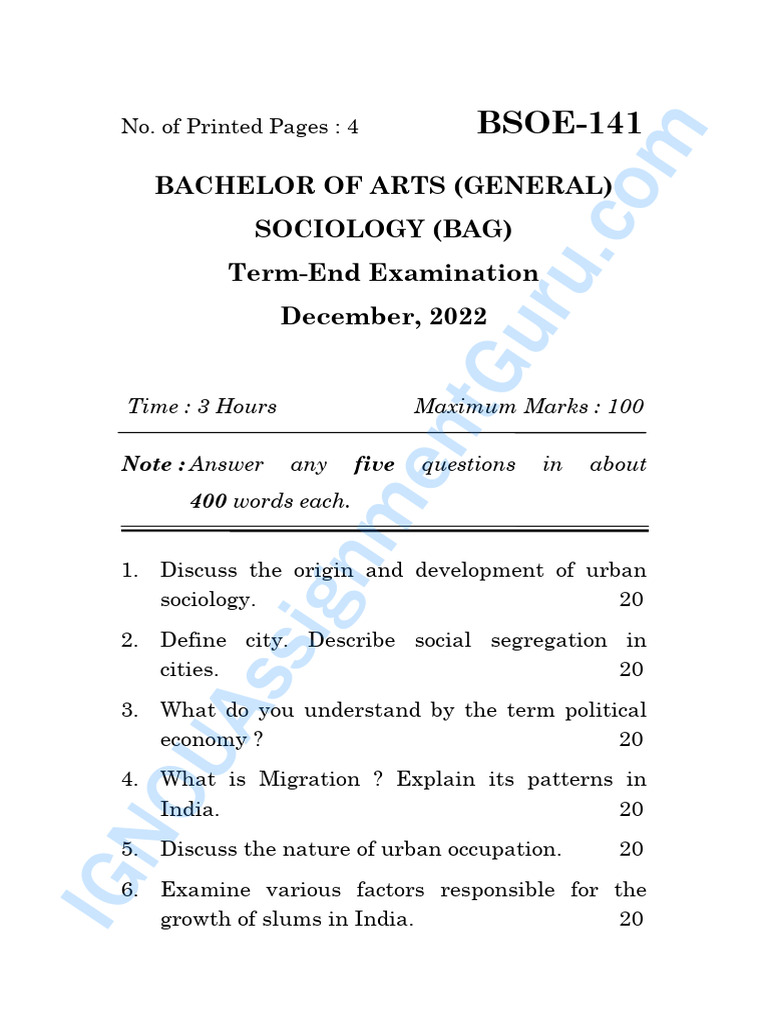 Dec - 2022 BSOE-141 | PDF | Chess Theory | Chess