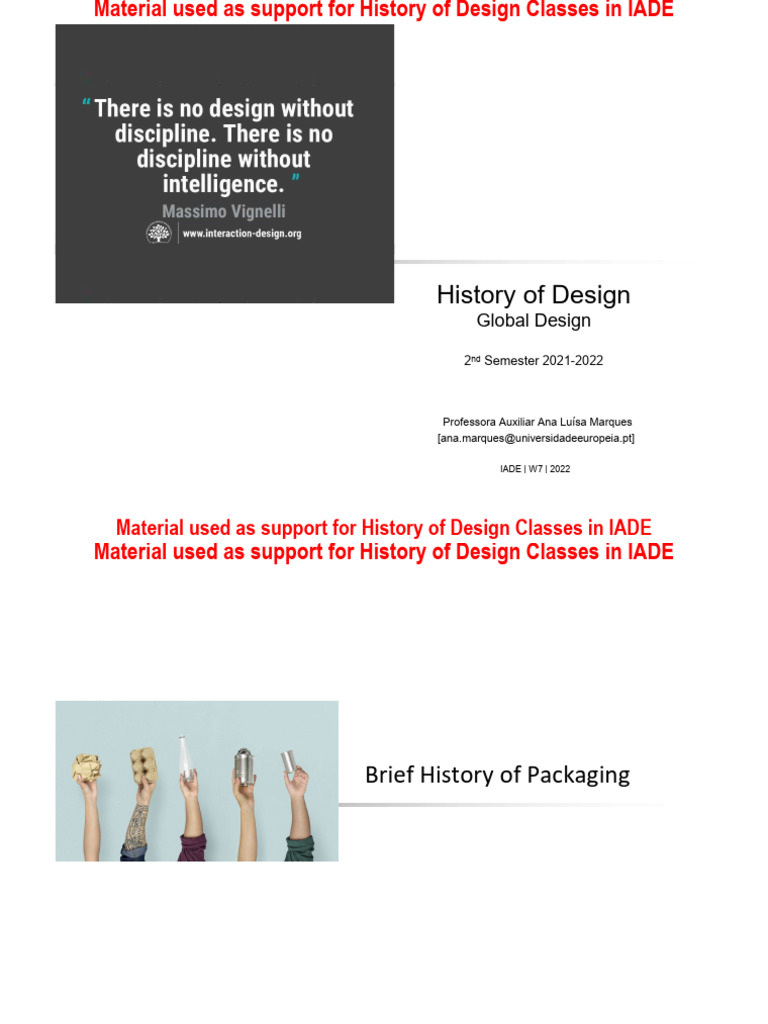 Brief History of Packaging Evolution | PDF