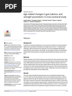 Gait Speed Norms for Ambulation Types | PDF