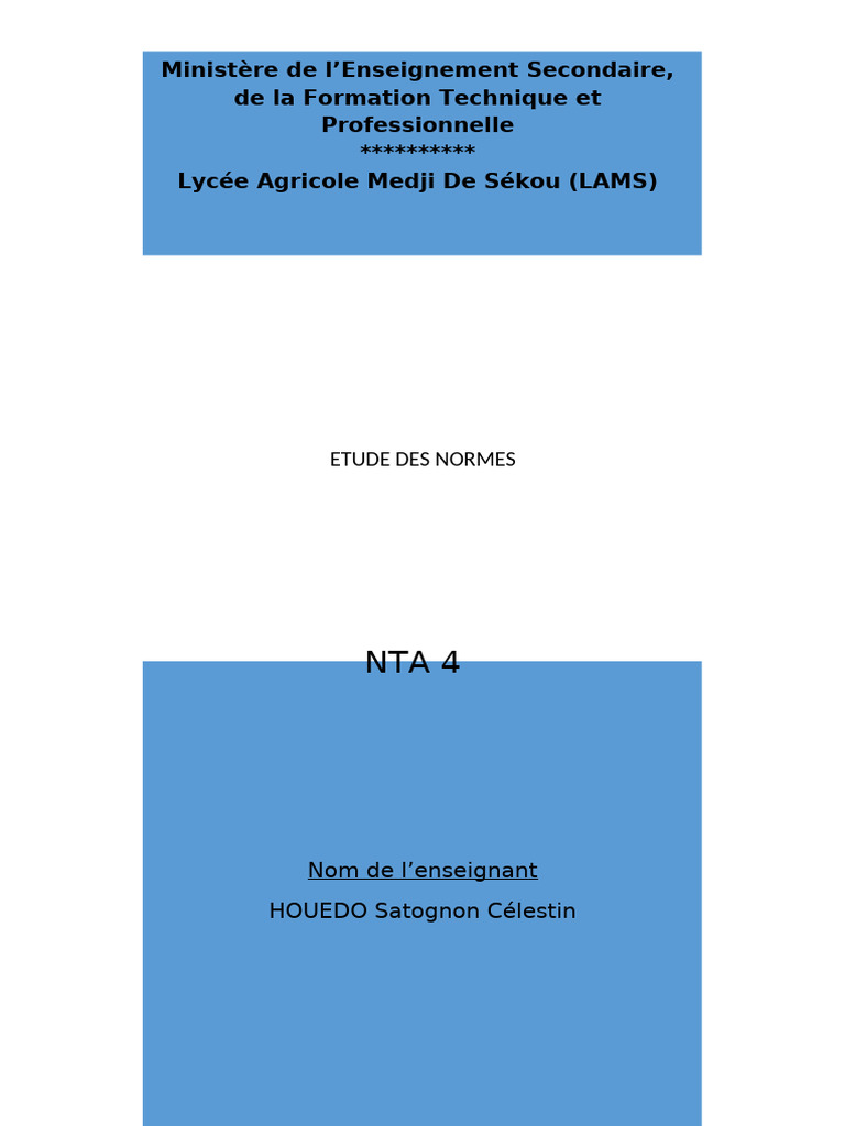 Normes en Nutrition et Technologie Alimentaire | PDF | Analyse des ...