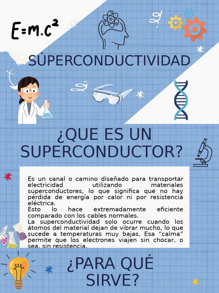 Presentación Proyecto Superconductores | PDF | Superconductividad | Física Aplicada e ...