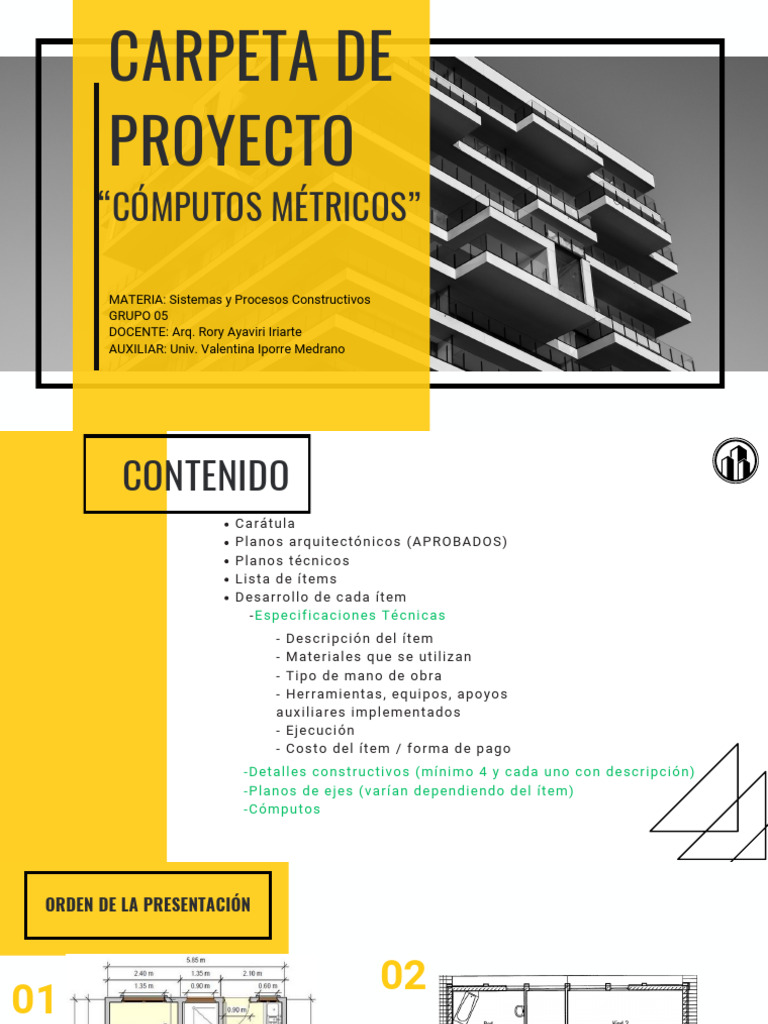 01 Carpeta de Proyecto | PDF