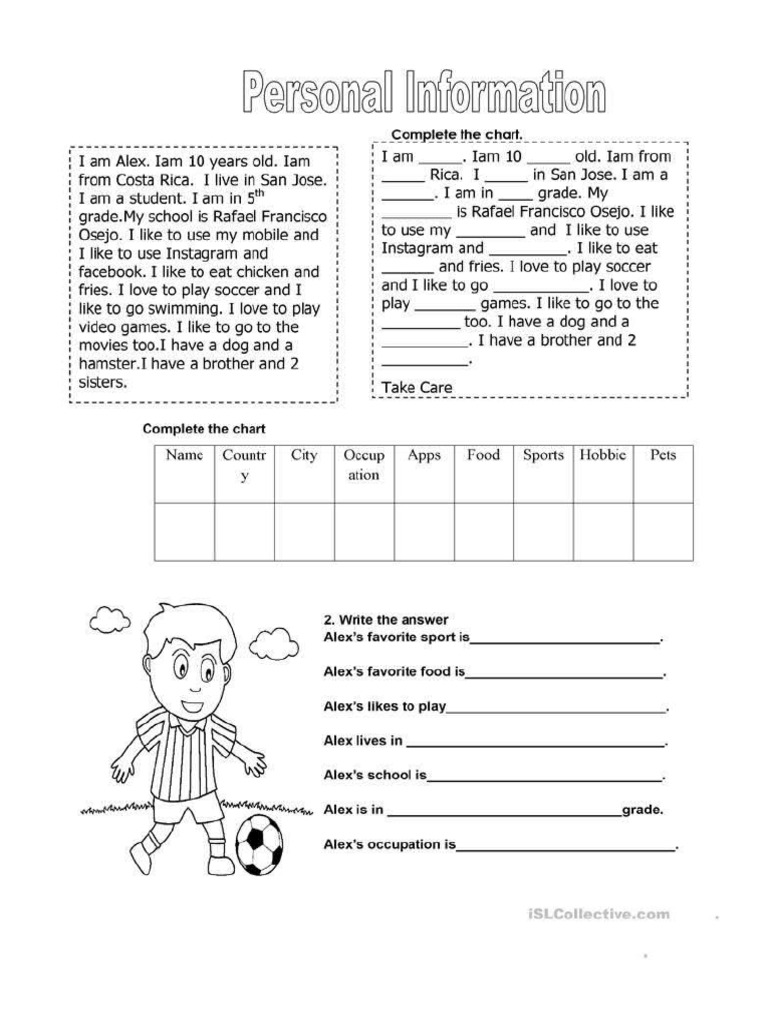Personal Information 5 | PDF