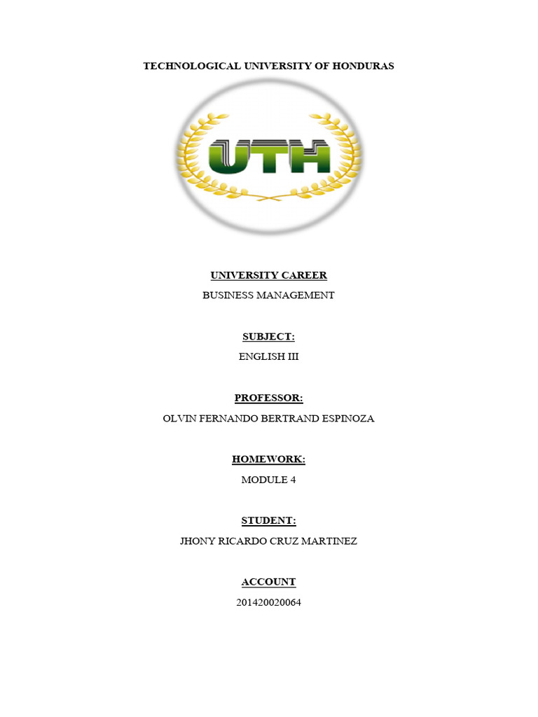 Homework Module 4 | PDF