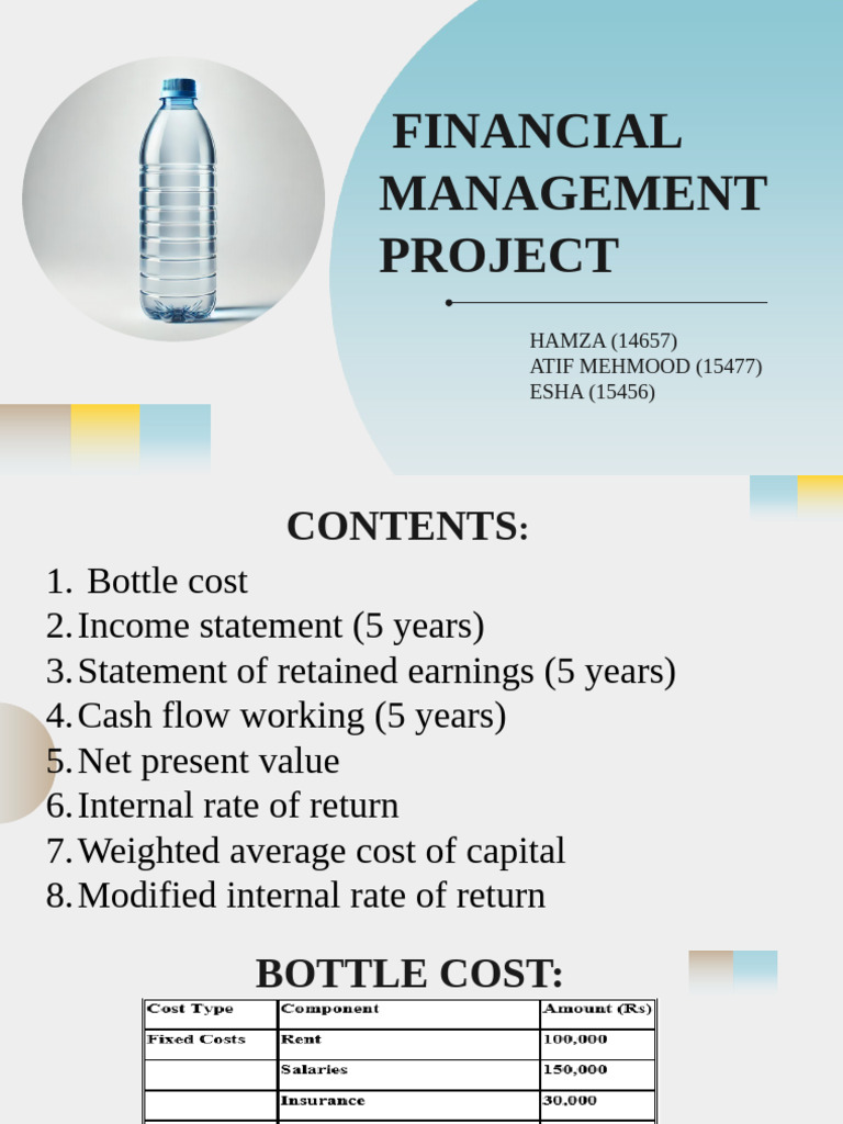 Financial Management Project | PDF