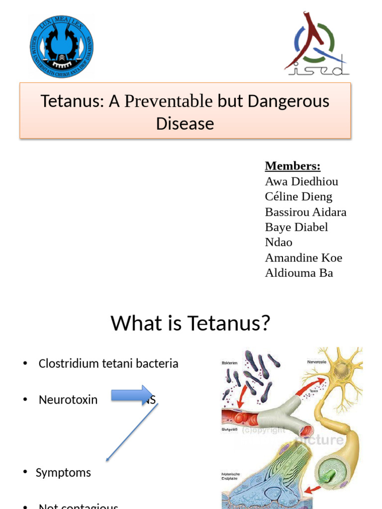 Tetanus Presentation | PDF