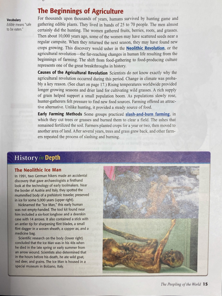 D. The Beginnings of Agriculture | PDF | Agriculture