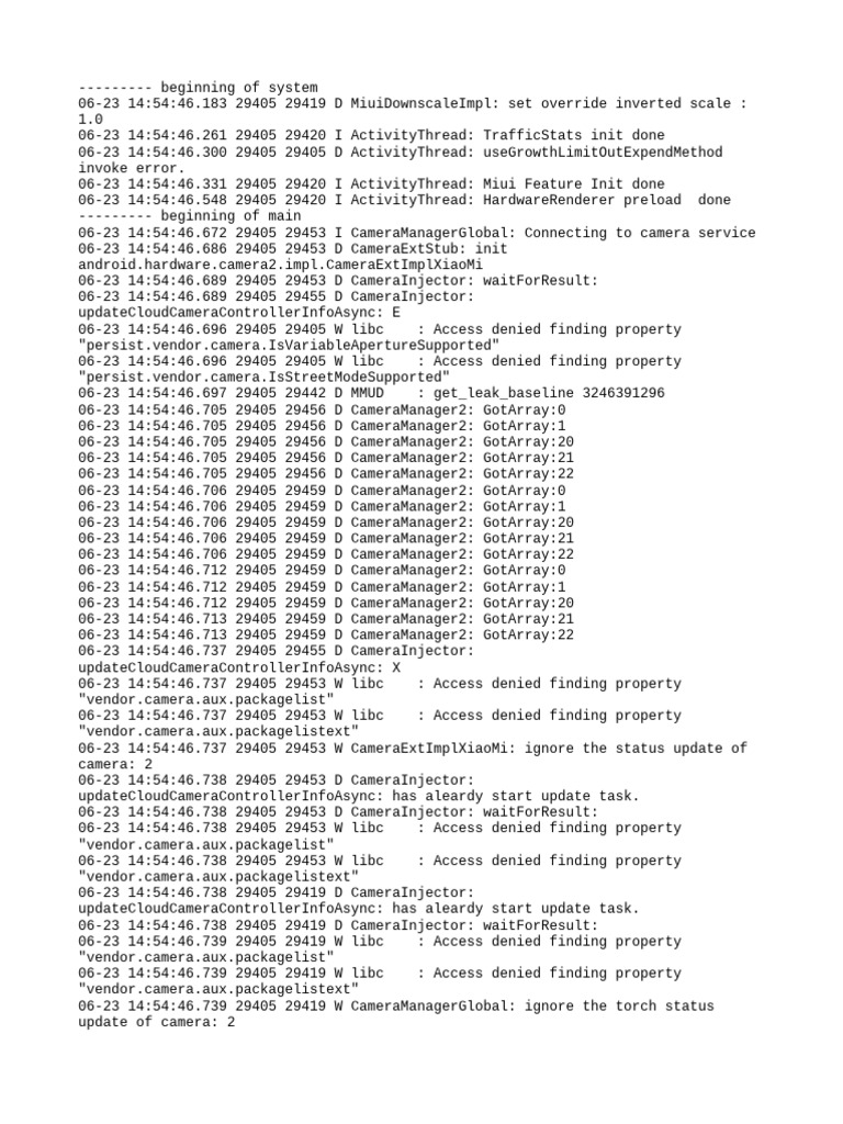 Logcat 1750665286580 | PDF | Software | Software Engineering