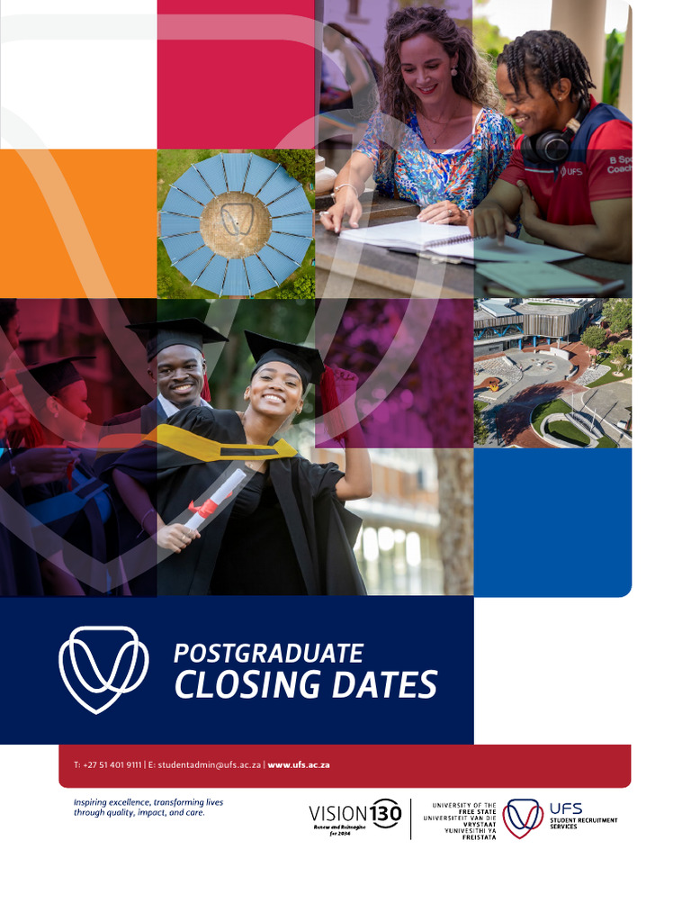 Ufs Srs Postgraduate Closing Dates - 2026 | PDF | Academic Degree ...