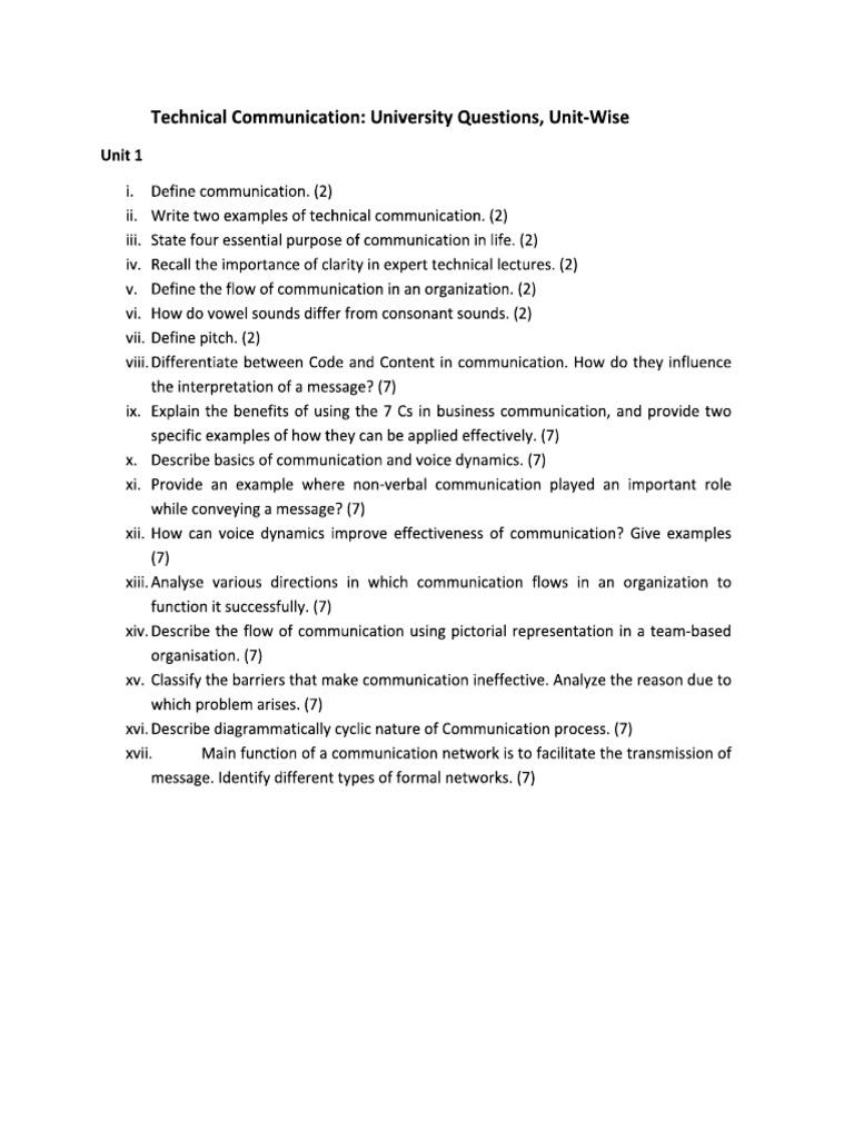 Unit 1 Imp Ques | PDF