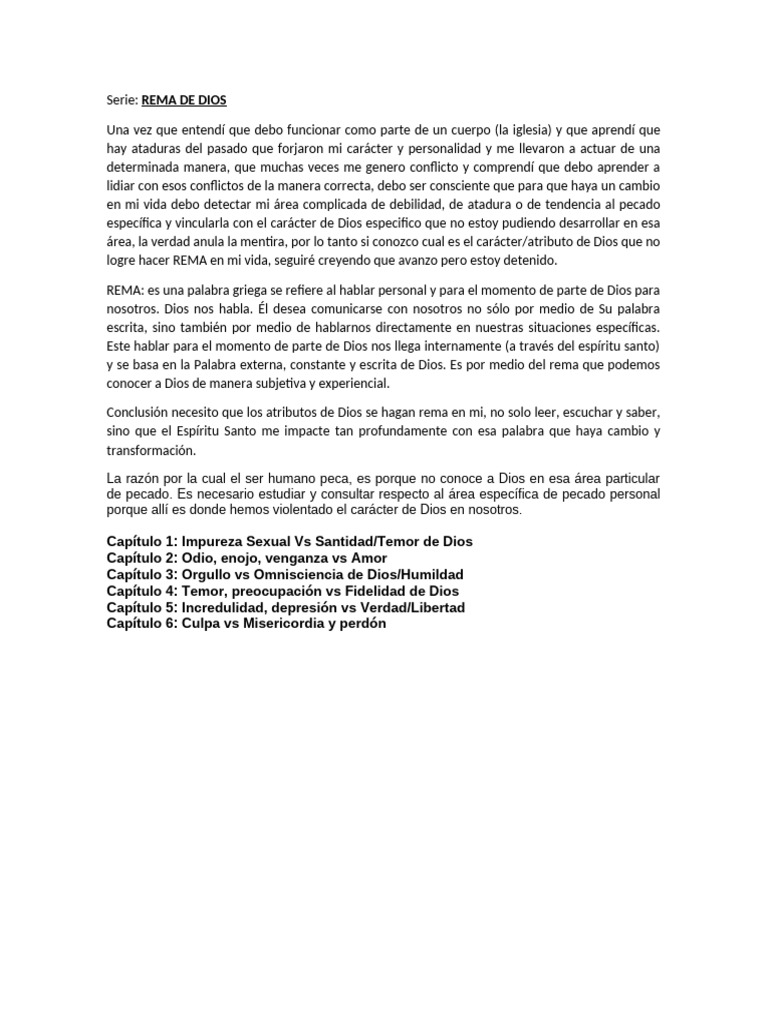 Serie Rema | PDF